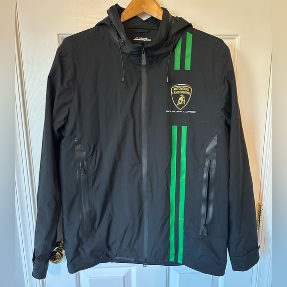 Lamborghini | Jackets & Coats | Lamborghini Squadra Corse Team Rain ...